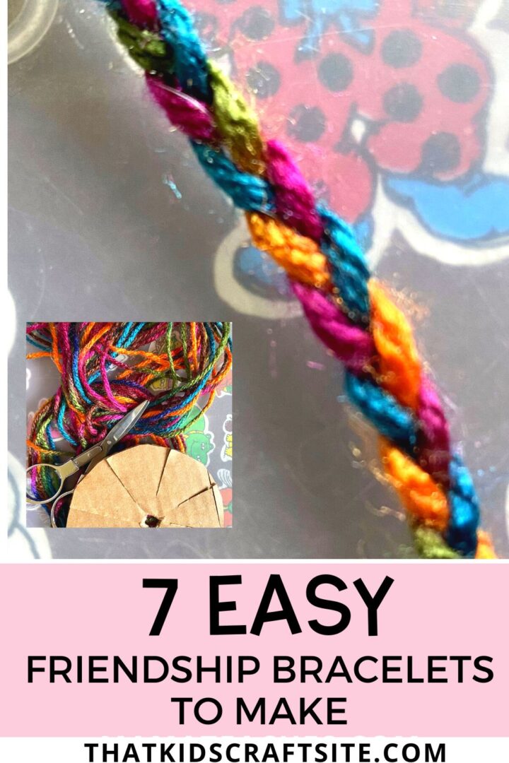 7 Easy Friendship Bracelets to Make - That Kids' Craft Site