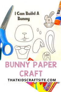Bunny Paper Craft - That Kids' Craft Site