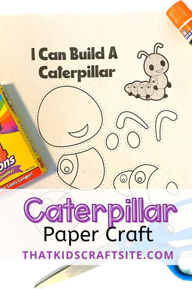 Caterpillar Paper Craft - That Kids' Craft Site