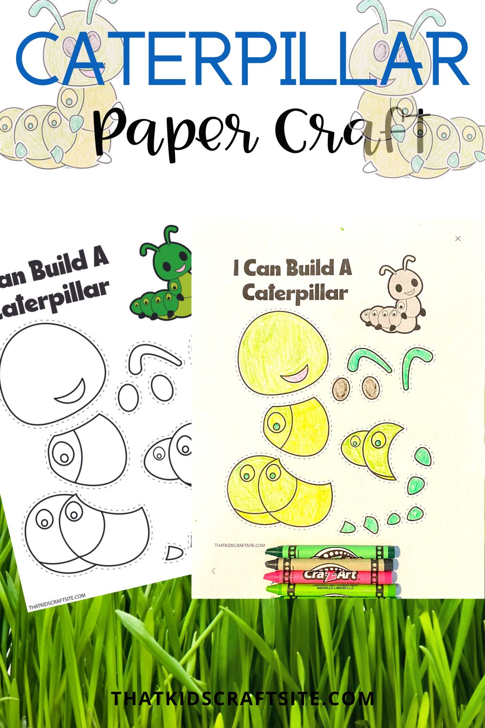 Caterpillar Paper Craft - That Kids' Craft Site