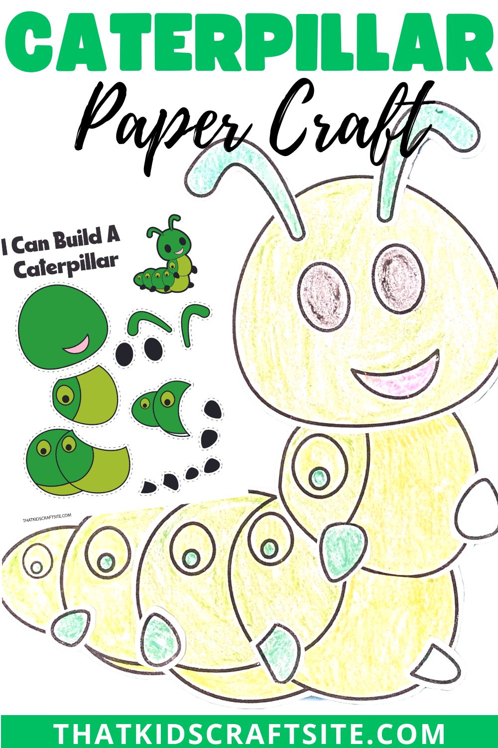 Caterpillar Paper Craft - That Kids' Craft Site