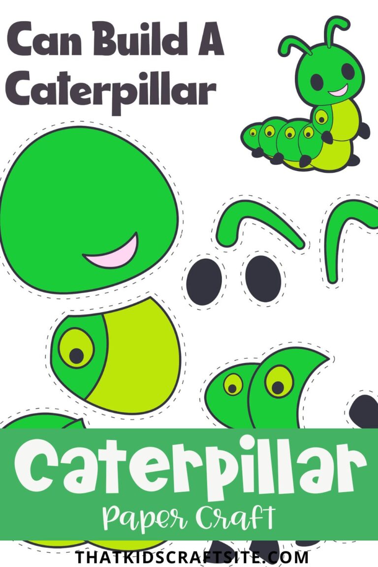 Caterpillar Paper Craft - That Kids' Craft Site
