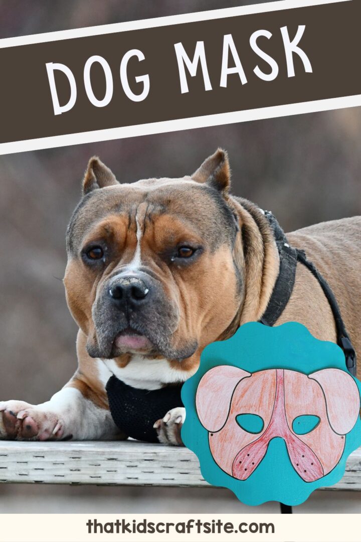 Dog Mask Craft for Kids - That Kids' Craft Site