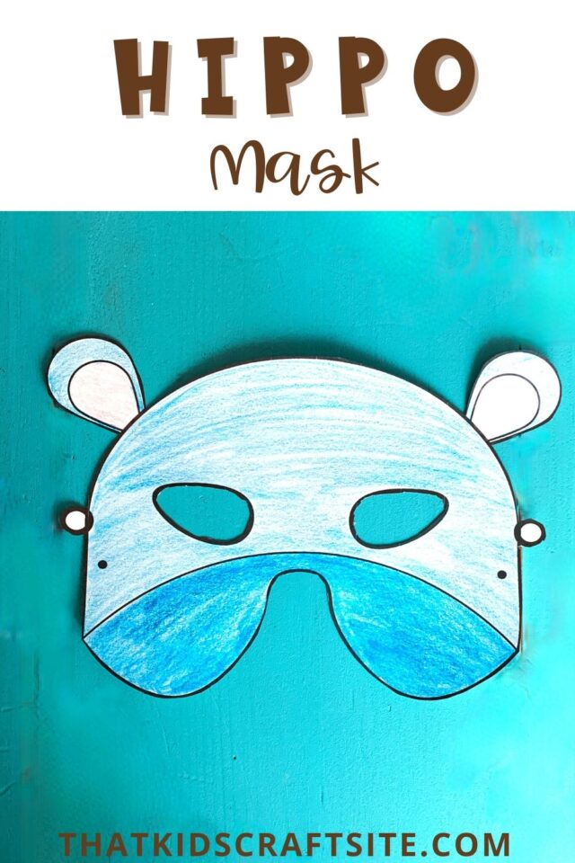 Hippo Mask - That Kids' Craft Site