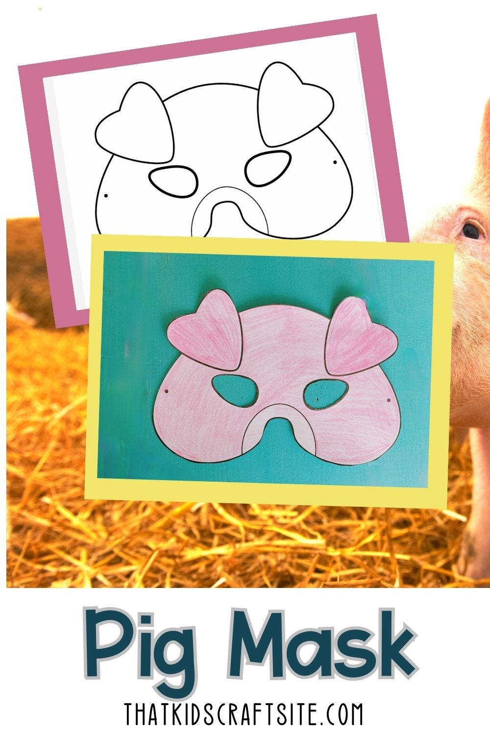 Pig Mask Craft - That Kids' Craft Site