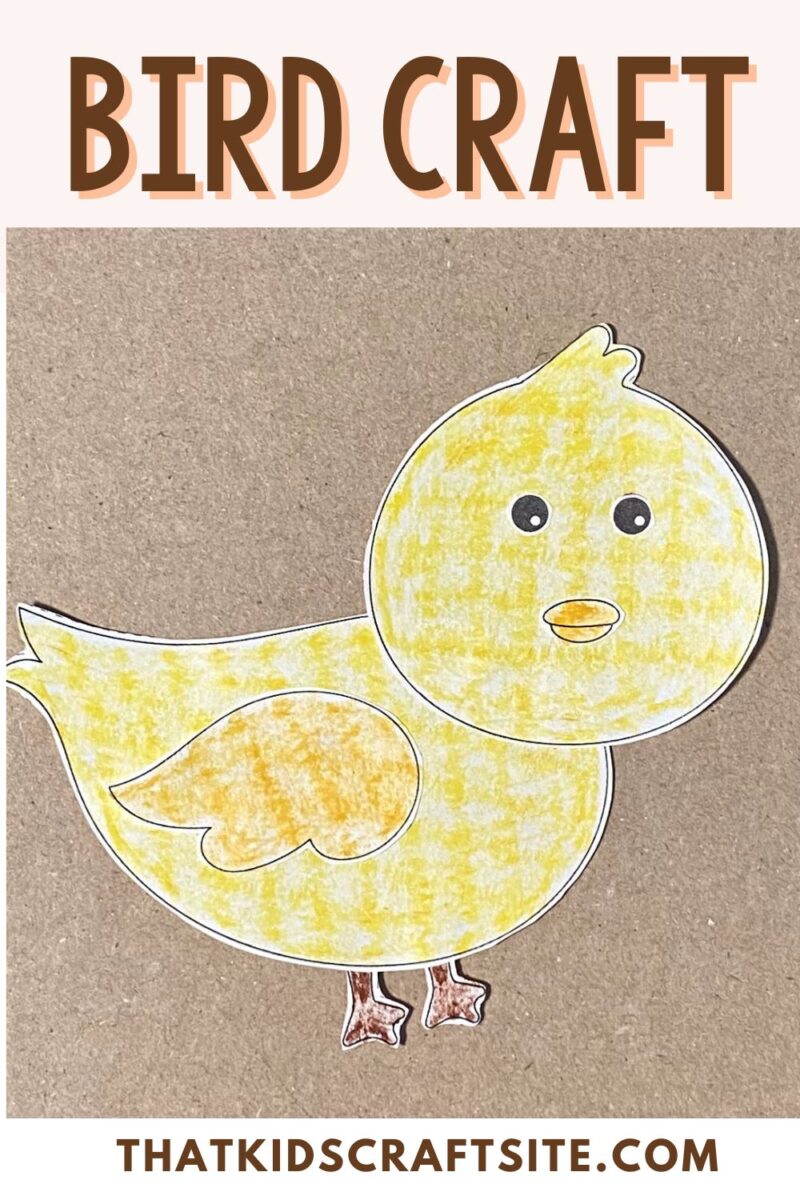 Bird Craft - That Kids' Craft Site