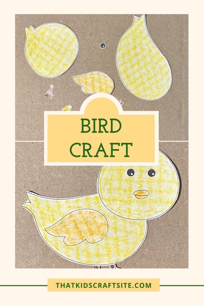 Bird Craft - That Kids' Craft Site