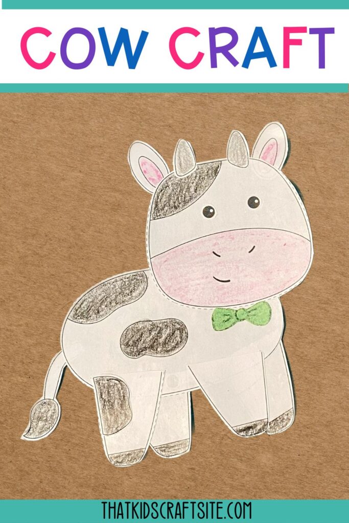 Cow Craft - That Kids' Craft Site