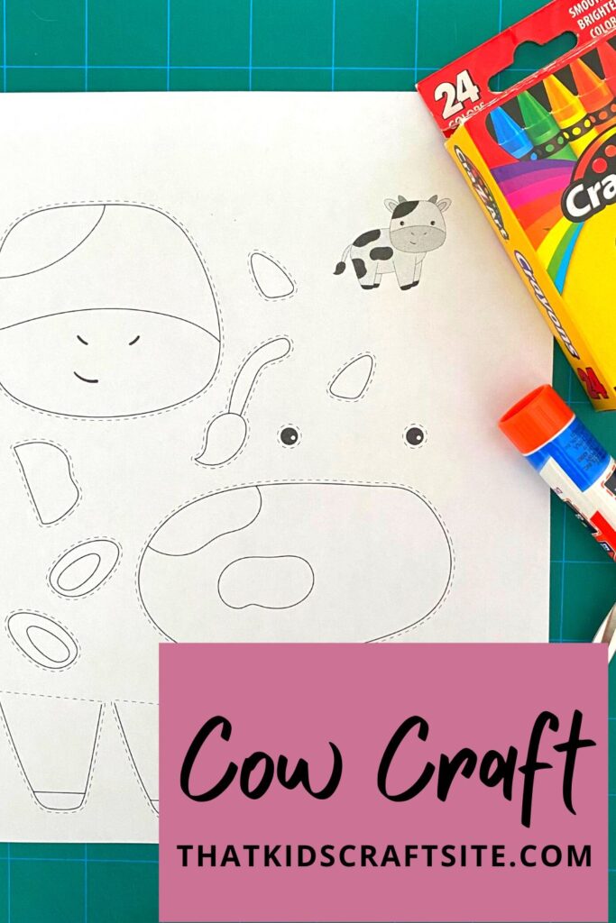 Cow Craft - That Kids' Craft Site