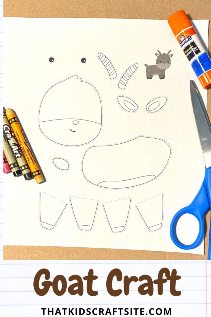 Goat Craft - That Kids' Craft Site