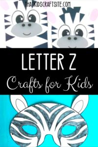 Letter Z Crafts for Kids - That Kids' Craft Site