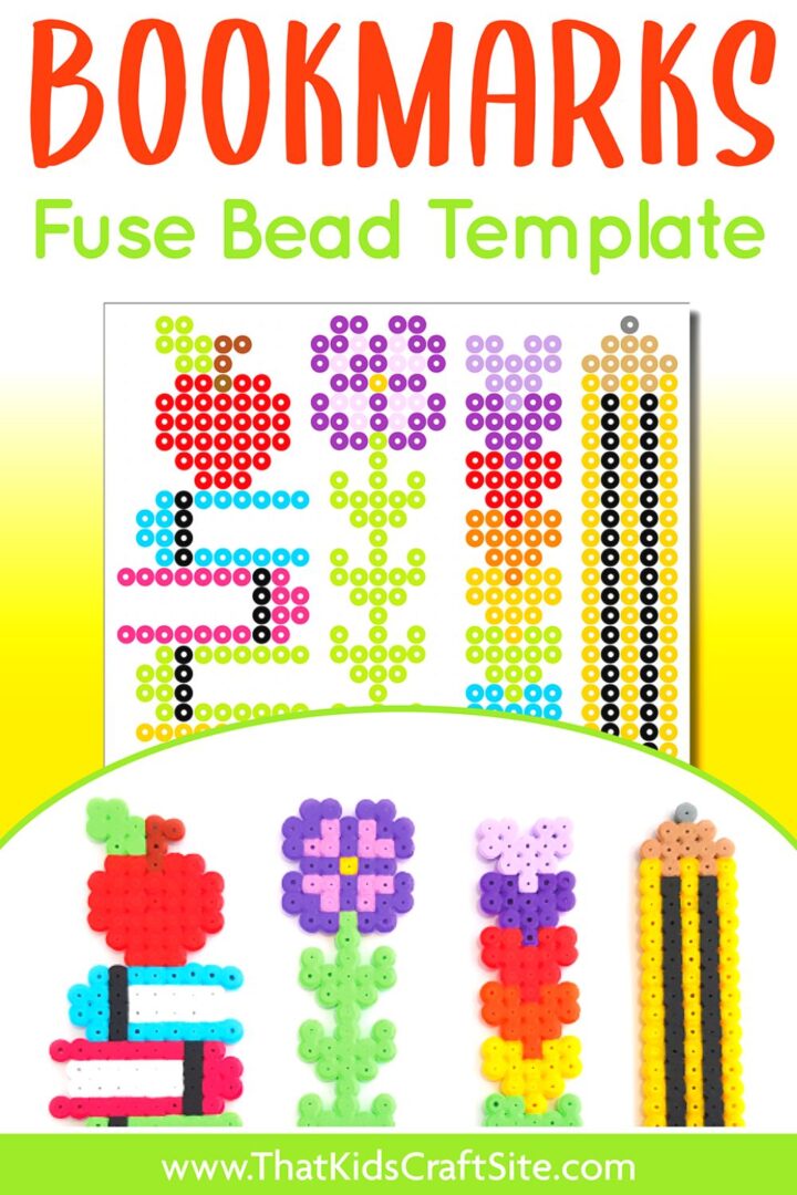 Perler Bead Bookmark Patterns - That Kids' Craft Site
