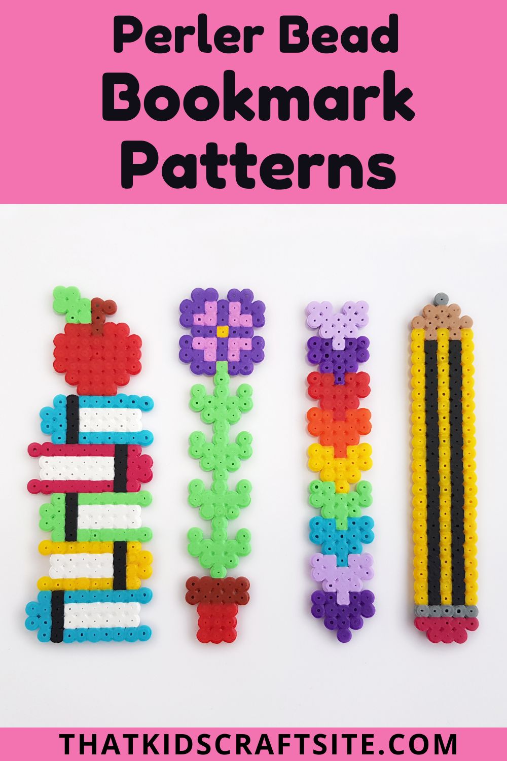 Perler Bead Bookmark Patterns - That Kids' Craft Site