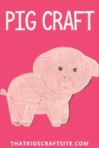 Pig Craft - That Kids' Craft Site