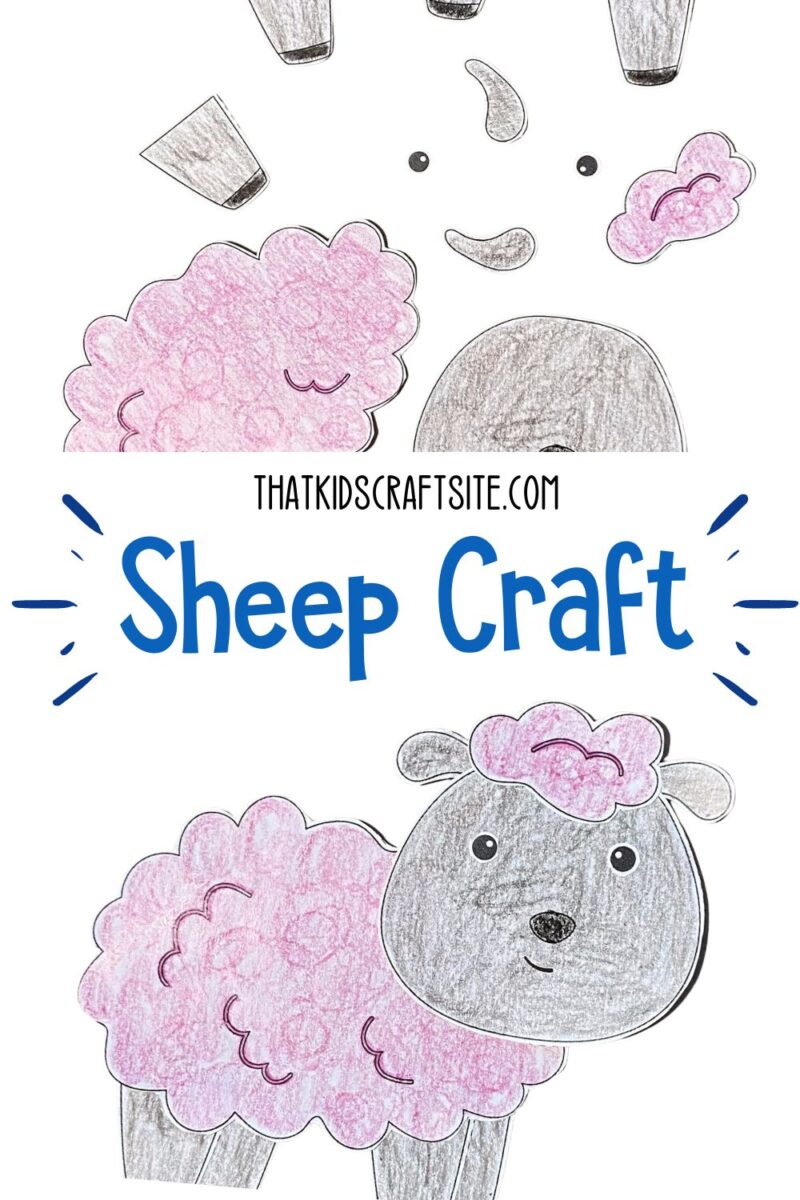 Sheep Craft - That Kids' Craft Site