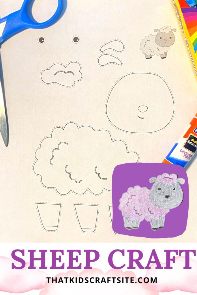 Sheep Craft - That Kids' Craft Site