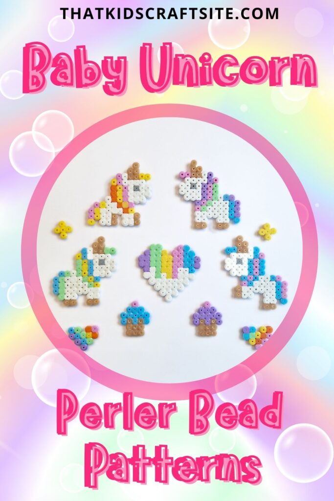 Baby Unicorn Perler Bead Patterns - That Kids' Craft Site