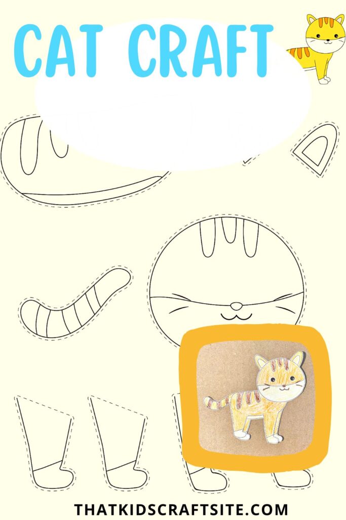 Cat Craft - That Kids' Craft Site