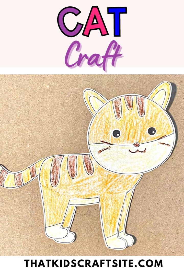 Cat Craft - That Kids' Craft Site