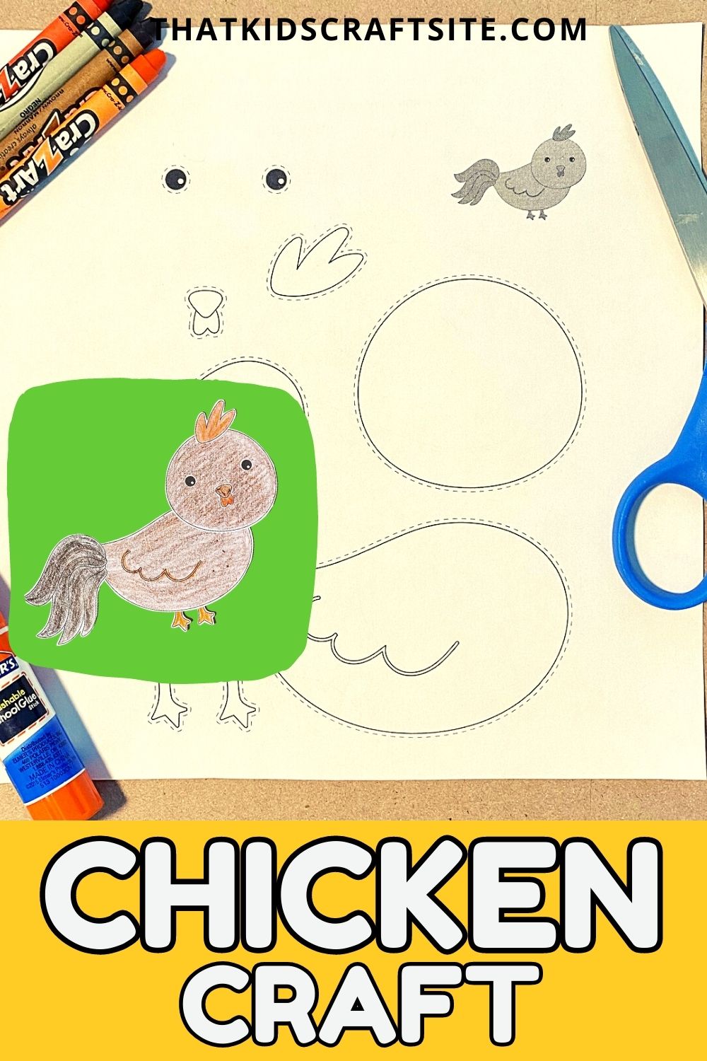 Chicken Craft - That Kids' Craft Site