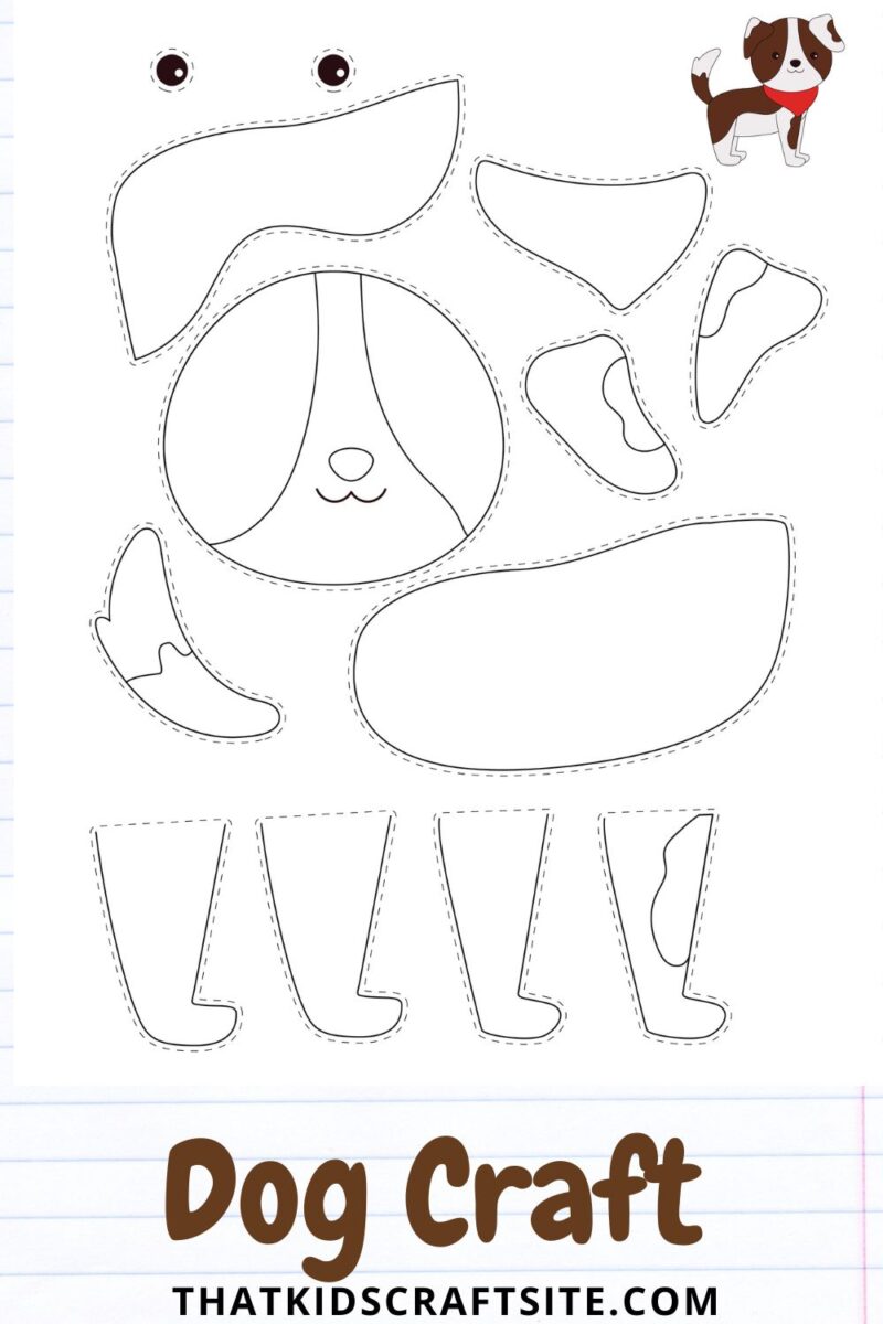 Dog Craft - That Kids' Craft Site