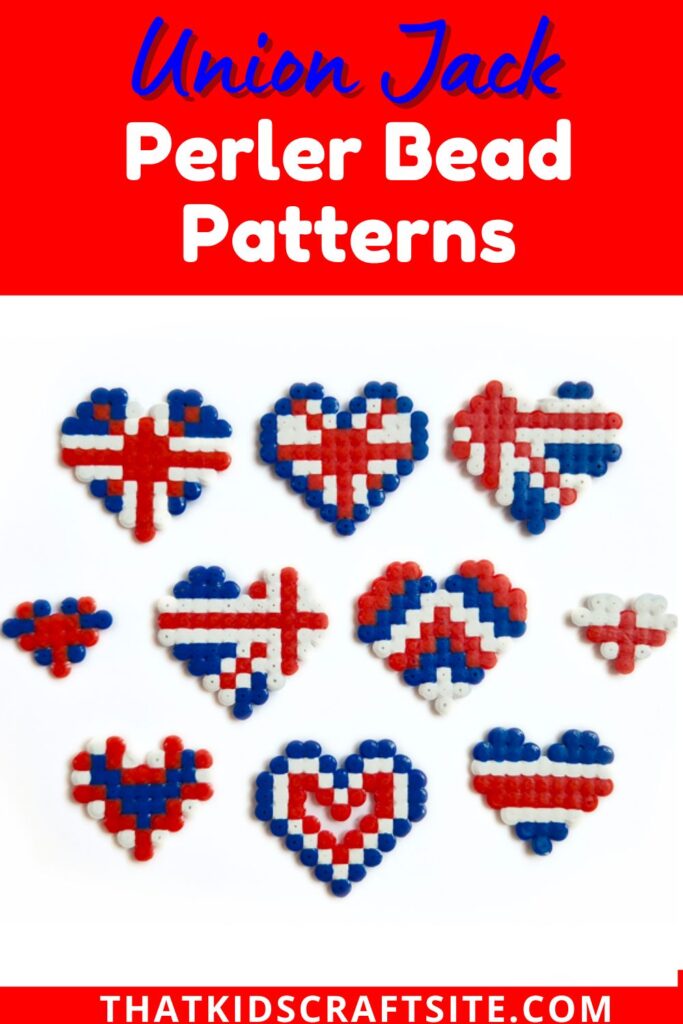 Union Jack Fuse Bead Patterns - That Kids' Craft Site