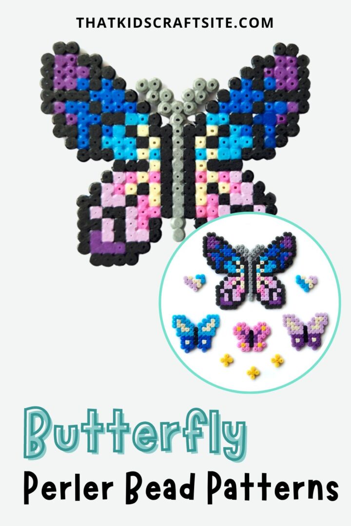 Butterfly Perler Bead Patterns - That Kids' Craft Site