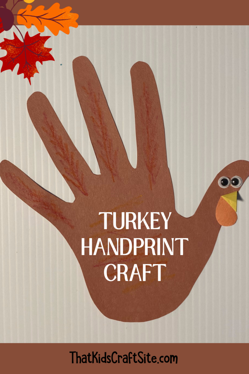 Turkey Handprint Craft - That Kids' Craft Site