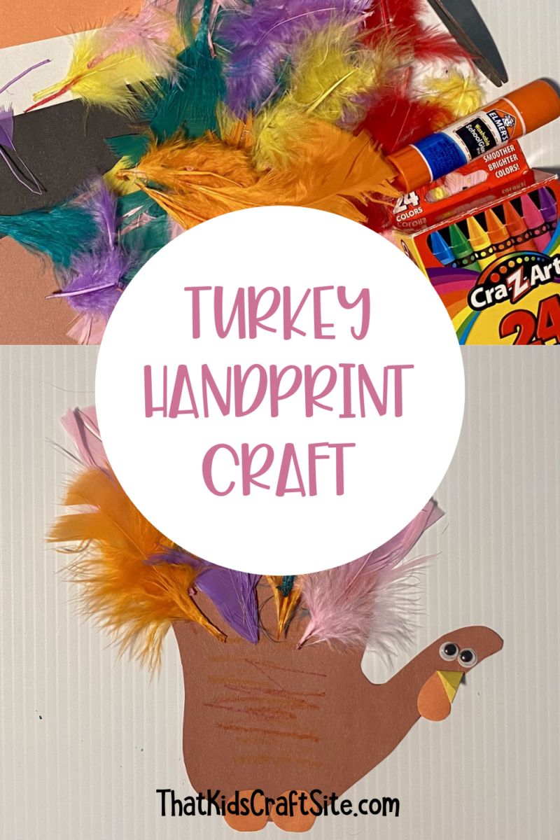 Turkey Handprint Craft - That Kids' Craft Site