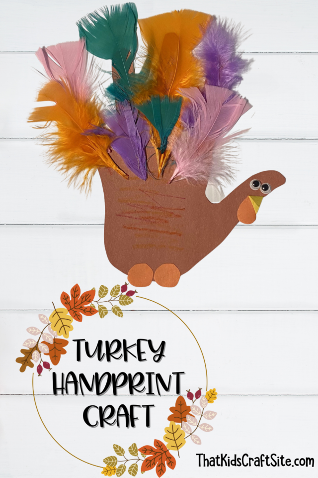 Turkey Handprint Craft - That Kids' Craft Site