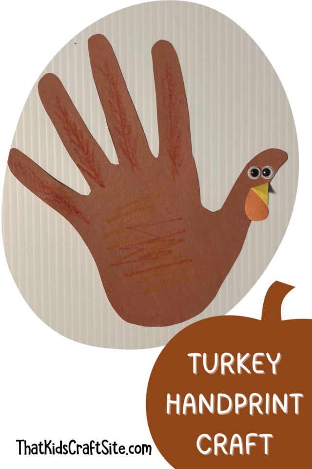 Turkey Handprint Craft - That Kids' Craft Site