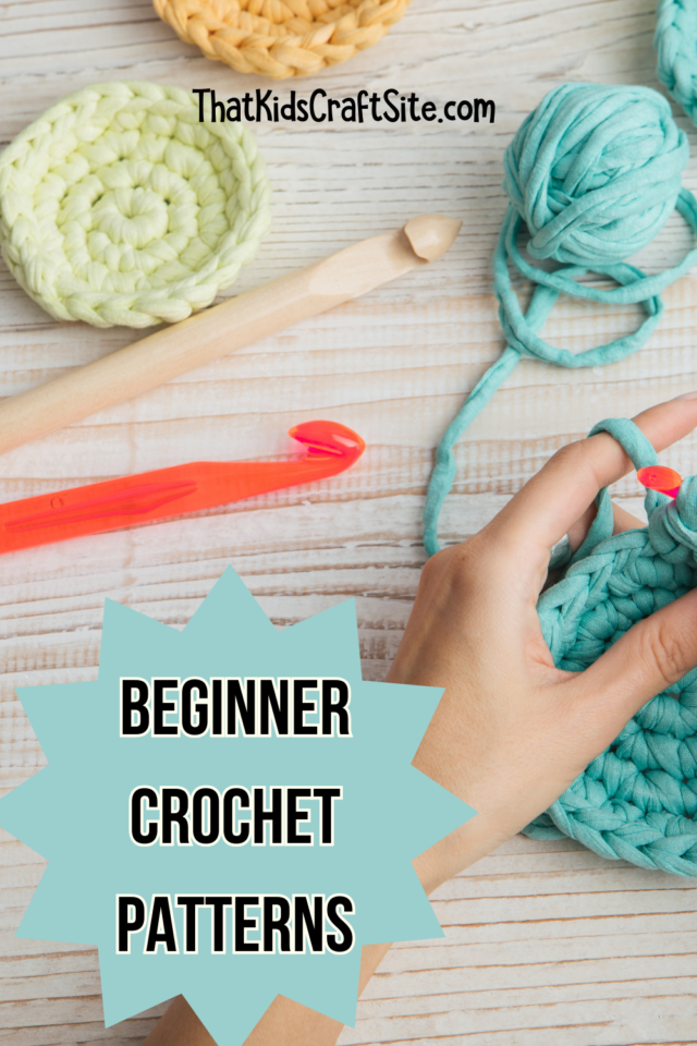 Beginner Crochet Patterns - That Kids' Craft Site