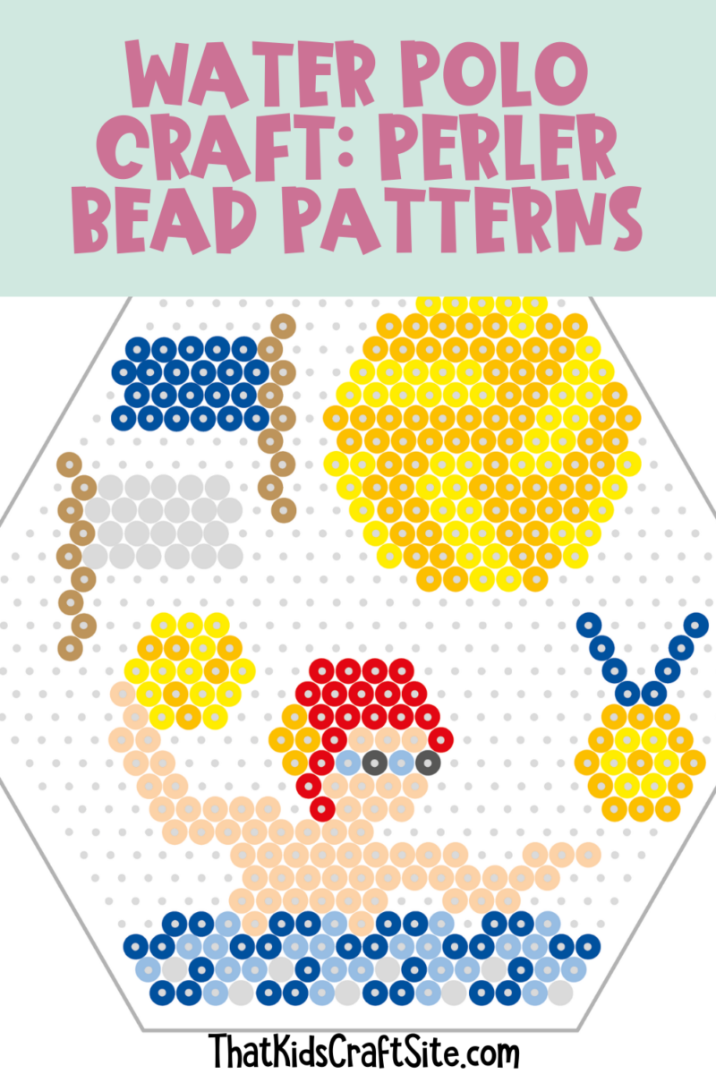 Water Polo Craft: Perler Bead Patterns - That Kids' Craft Site